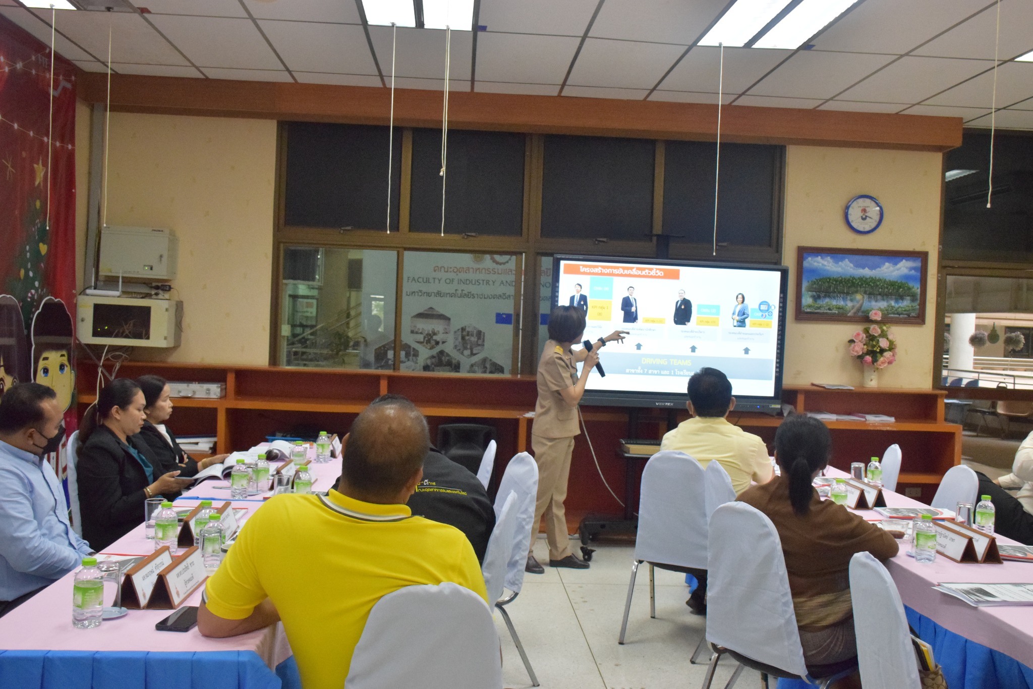 พิธีลงนามคำรับรองการปฏิบัติราชการตามยุทธศาสตร์ การพัฒนาคณะอุตสาหกรรมและเทคโนโลยี ระยะ 5 ปี (2565 ...